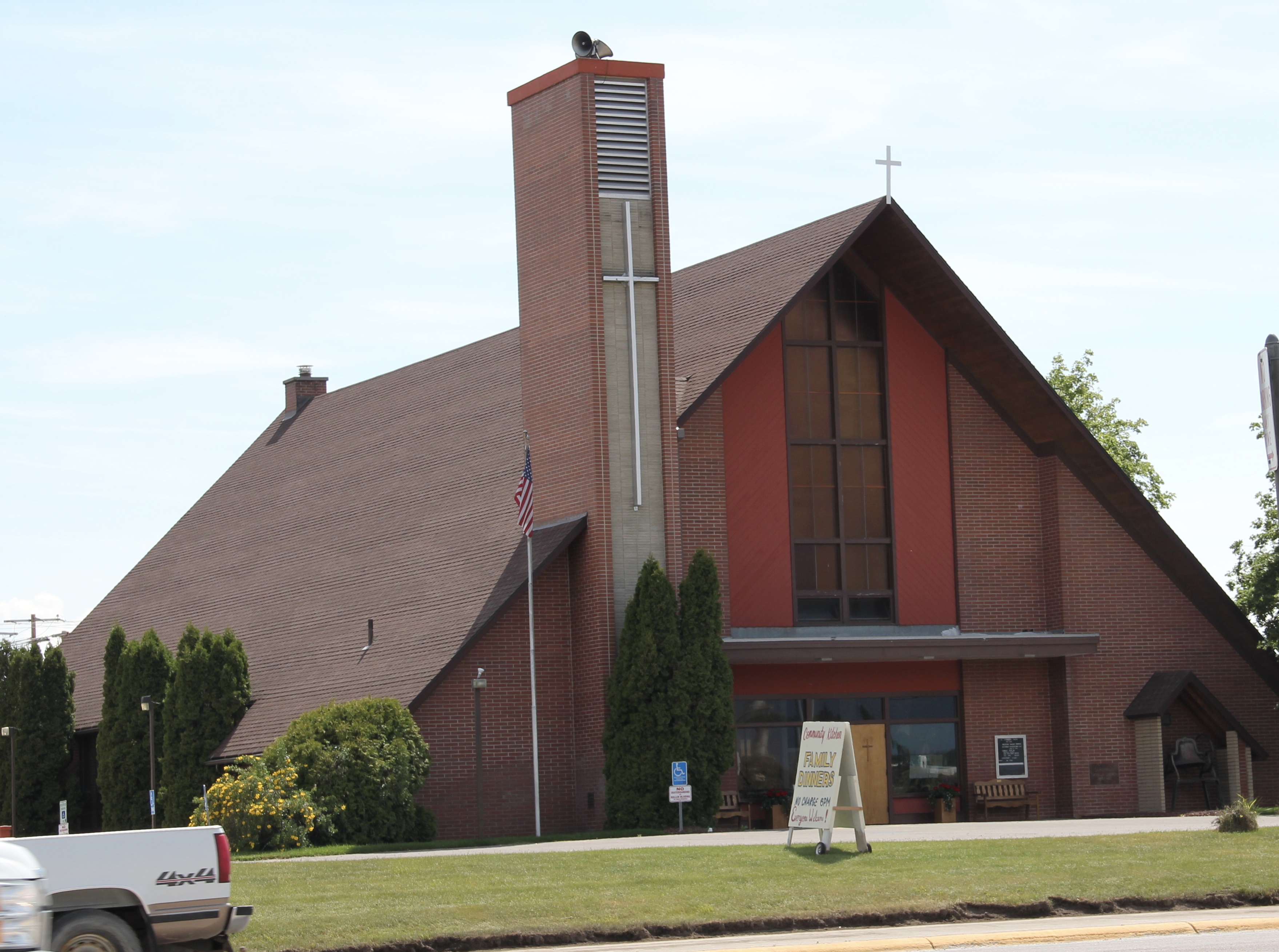 Flathead Co Columbia Falls catholic church | Montana's Historic Landscapes