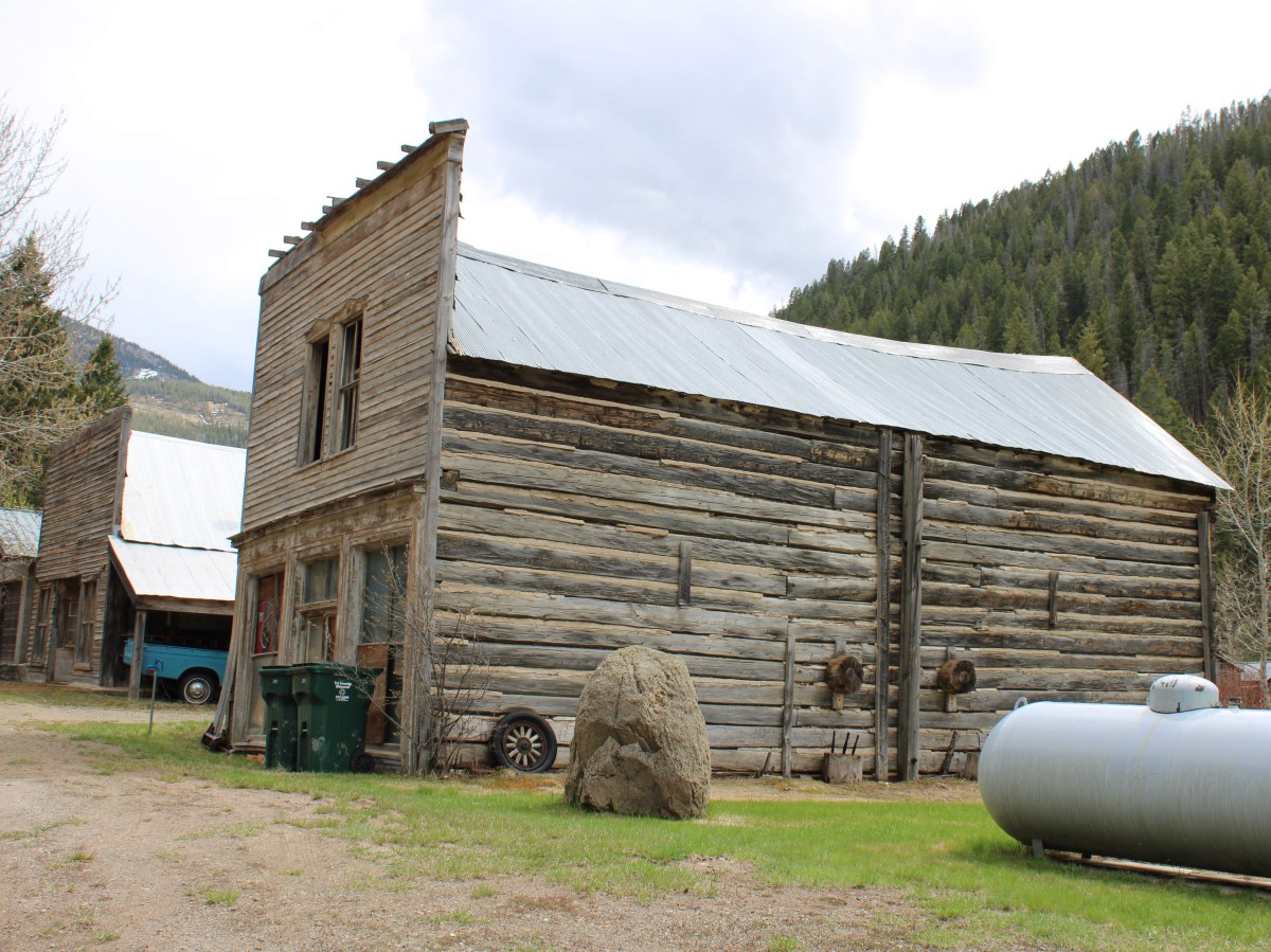 Rimini, a “ghost town” in the Helena-Lewis and Clark National Forest ...