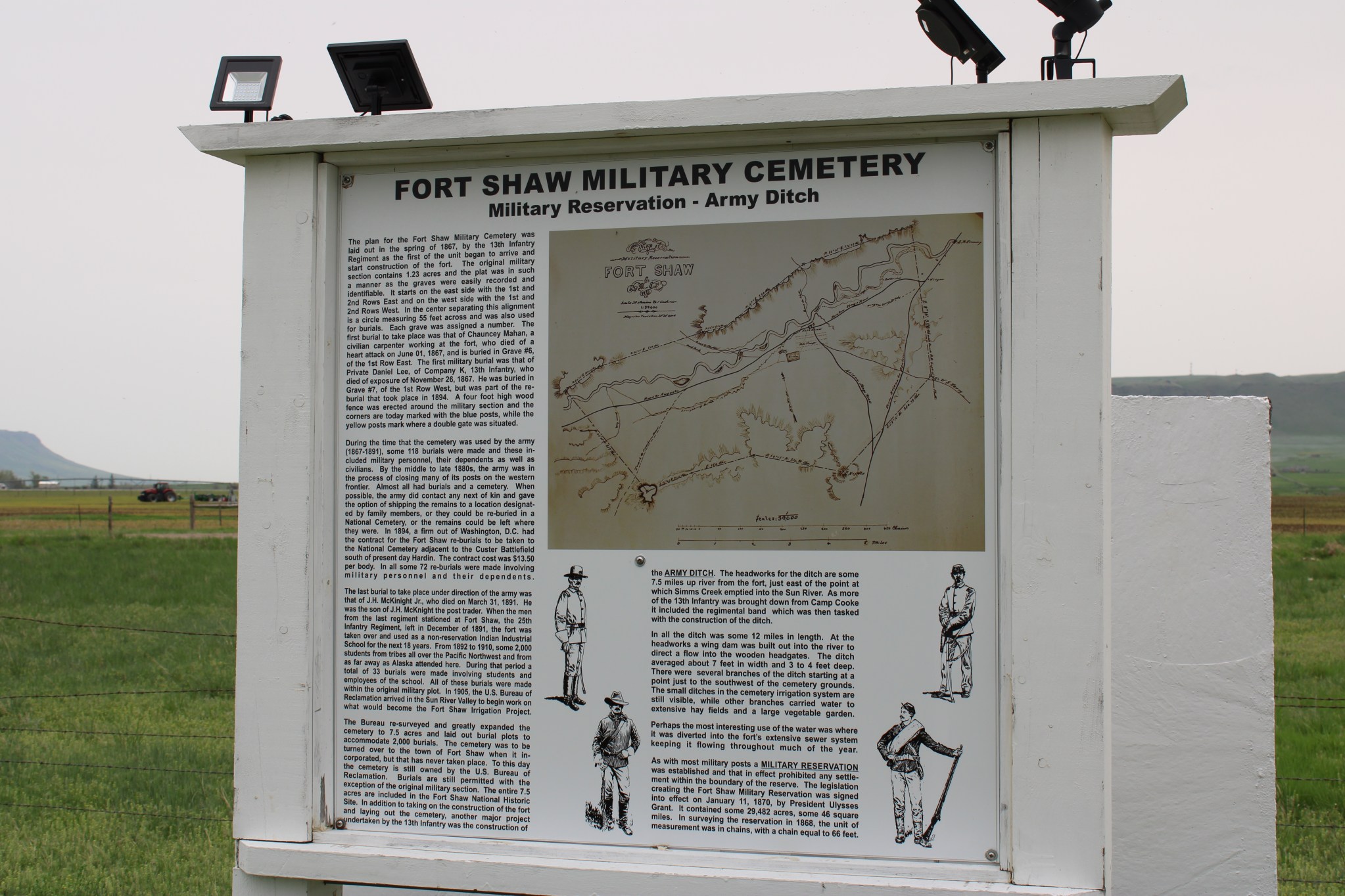 Fort Shaw Montana | Montana's Historic Landscapes